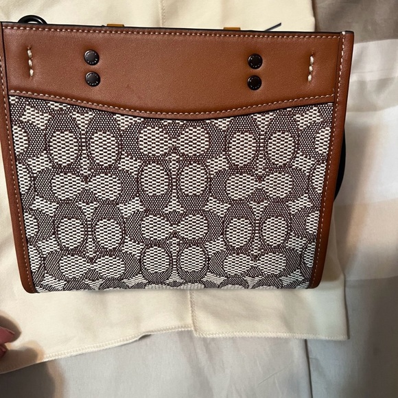 Coach | Bags | Coach Rogue 2 In Signature Textile Jacquard With Varsity ...